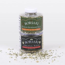 Borsari Original AND New Tuscan Rosemary Sage Seasoned Salt Blends ...